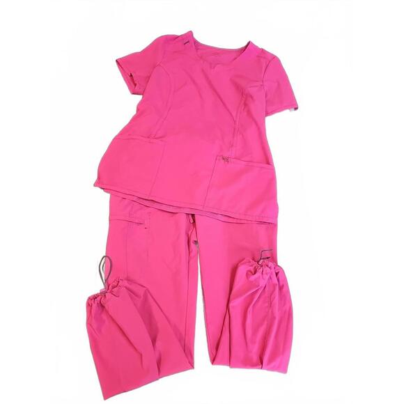 Cherokee | Other | Cherokee Infinity Scrub Set Pink Size L Top And L ...
